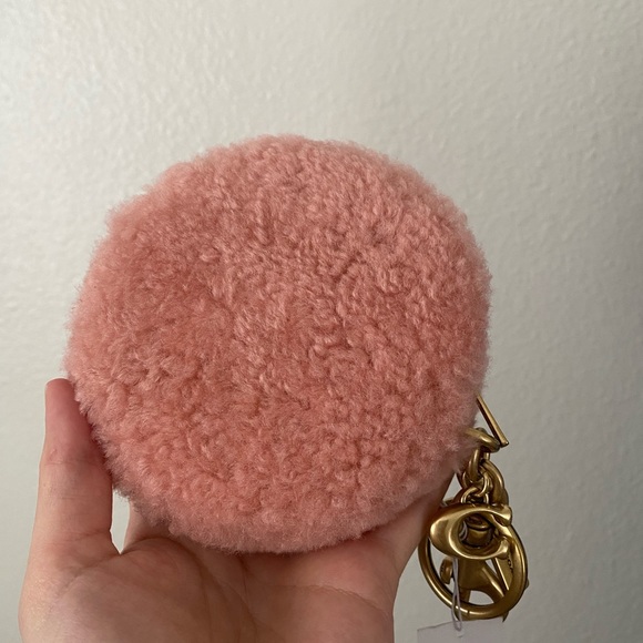 Coach | Bags | Coach Sherpa Coin Purse Pink | Poshmark